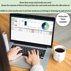 Stock Portfolio Investment Tracker, Financial Dashboard, Stock Personal ...