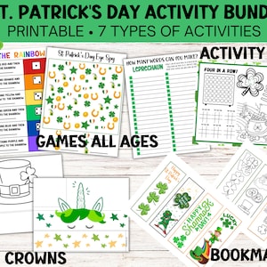 St Patrick's Game for Kids, Leprechaun Name Game, Name Generator Party ...