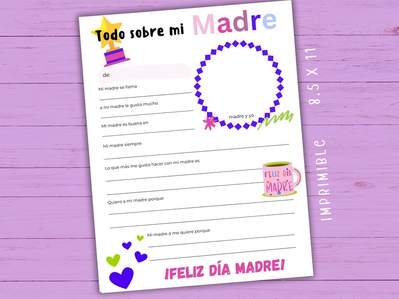 Todo Sobre Mi Mamá, Feliz Dia De La Madre, Regalo Para Abuela ...