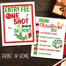 Entry Fee One Shot Grinch Bundle, Christmas Party Adult Drinking Games ...