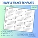 Printable Raffle Ticket, Raffle Ticket Templates, Enter to Win Ticket ...