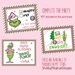 Pink Grinch Entry Fee One Shot and Drunk Dice Bundle, Christmas Party ...