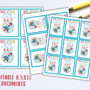 Welcome Back to School Gift From Teacher, Welcome to My Class, Meet the ...