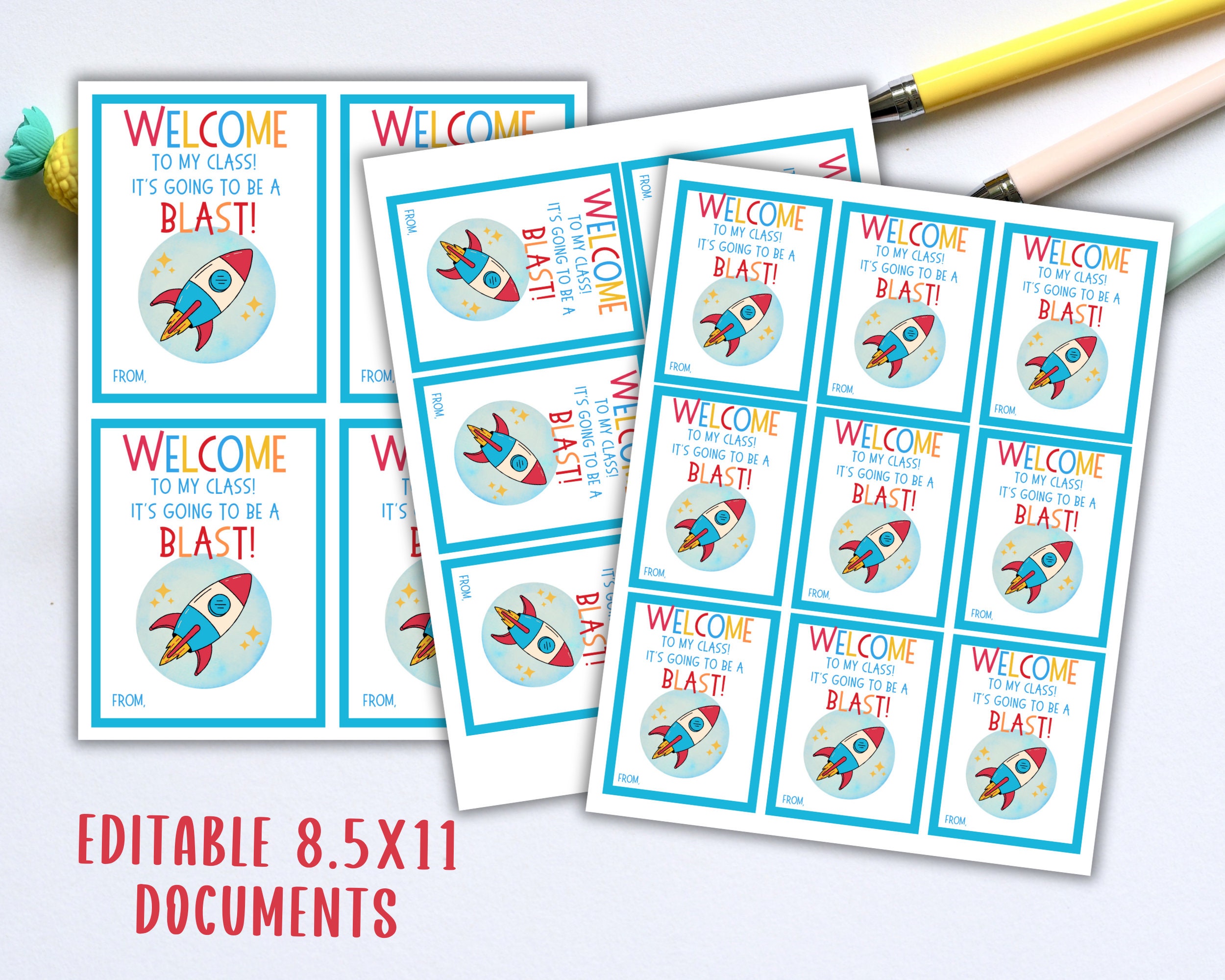 Welcome Back to School Gift From Teacher, Welcome to My Class, Meet the ...