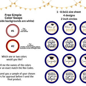 Graduation Cupcake Topper Class of 2023 Custom Grad Party - Etsy