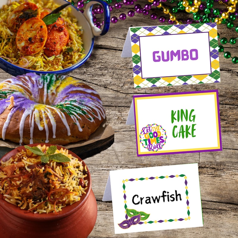 Mardi Gras Printable Sign - Etsy