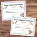Easter Bunny Adoption Certificate, Printable Rabbit Adoption, Editable ...