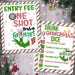 Pink Grinch Entry Fee One Shot and Drunk Dice Bundle, Grinchmas Party ...