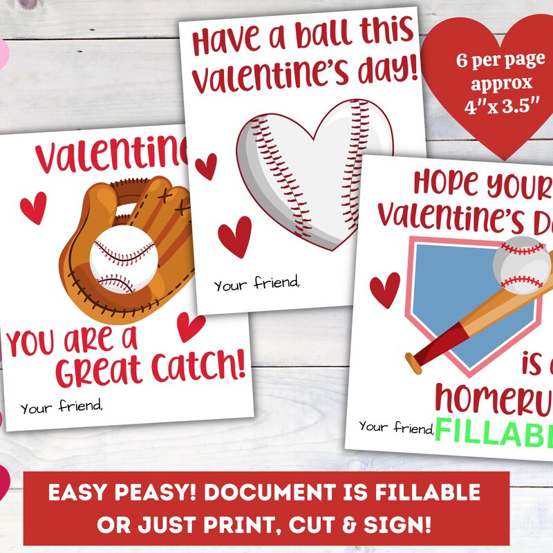 Sports Valentine - Etsy