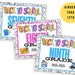 First Day of School Printable Signs, All Grades School Signs for Photos ...