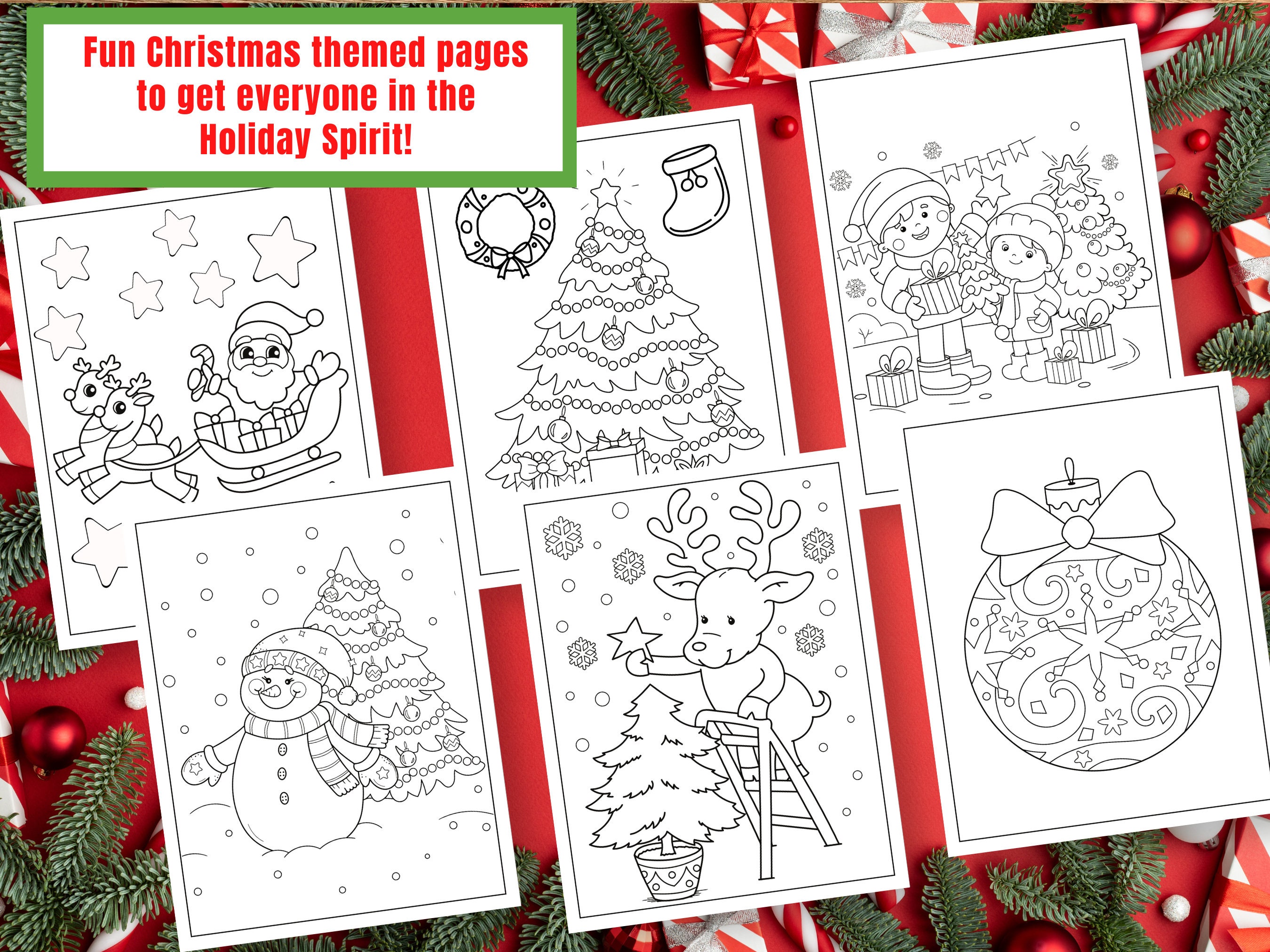 Christmas Coloring Pages, Christmas Activities, Christmas Coloring for ...