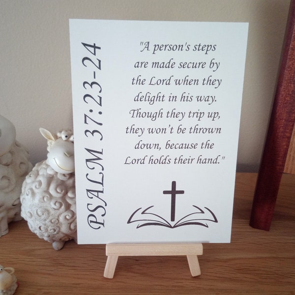 Bible Verse Plaque - Etsy UK
