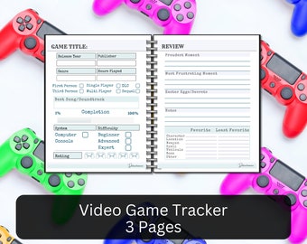 Video Game Tracker - Etsy