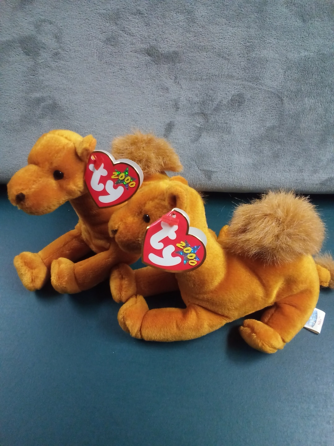 Vintage Ty 2000 Niles the Camel Twins. Cute. - Etsy