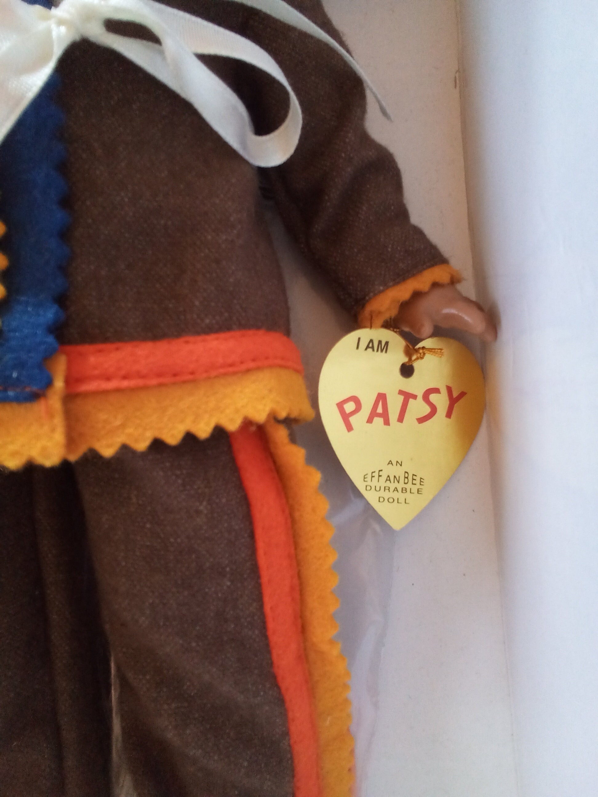 Vintage Effanbee Rare 1997 Native American Indian Patsy Boy - Etsy