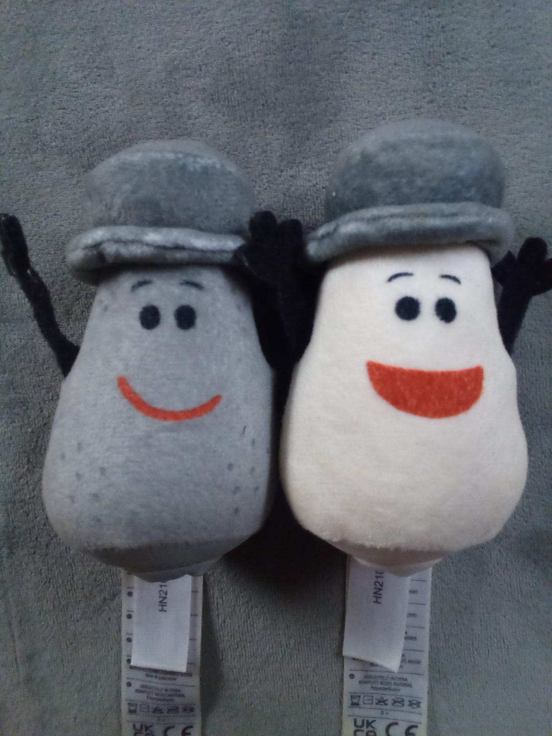 Vintage Blue's Clues Mr Salt and Mrs Pepper 4 Finger Plush Puppets ...