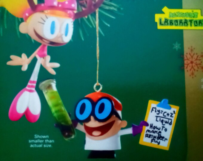Cartoon Network Dexter's Laboratory HTF Heirloom Christmas Ornaments ...