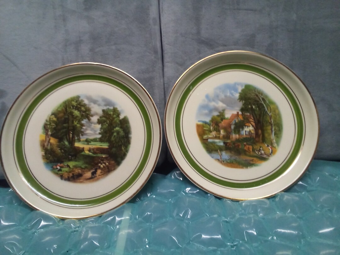 Antique Vintage 8 Two Hyalyn Amsterdam Holland Porcelain Art Collector ...