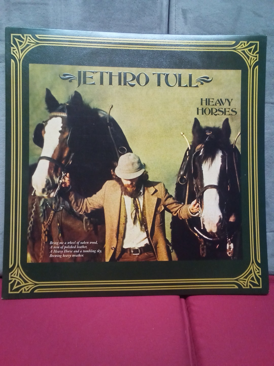 Jethro Tull Heavy Horses 1975 Vinyl Record Album. Excellent Condition ...