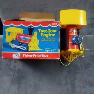 Vintage Fisher Price, Gigo and Mattel Toy Lot. Three Toys in Boxes ...