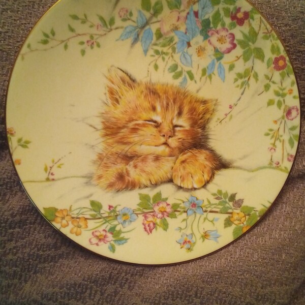 Kitten Plate - Etsy