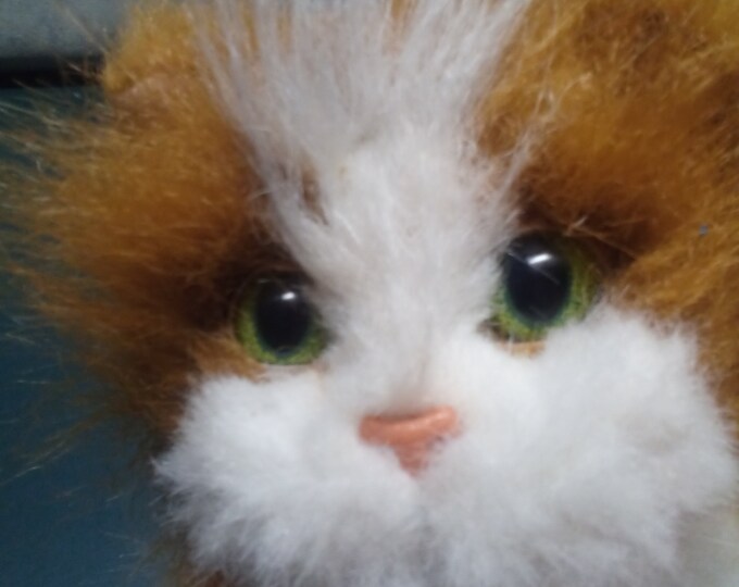 Hasbro Furreal Friends Kitty Cat Kitten Interactive Plush 2009. Orange ...