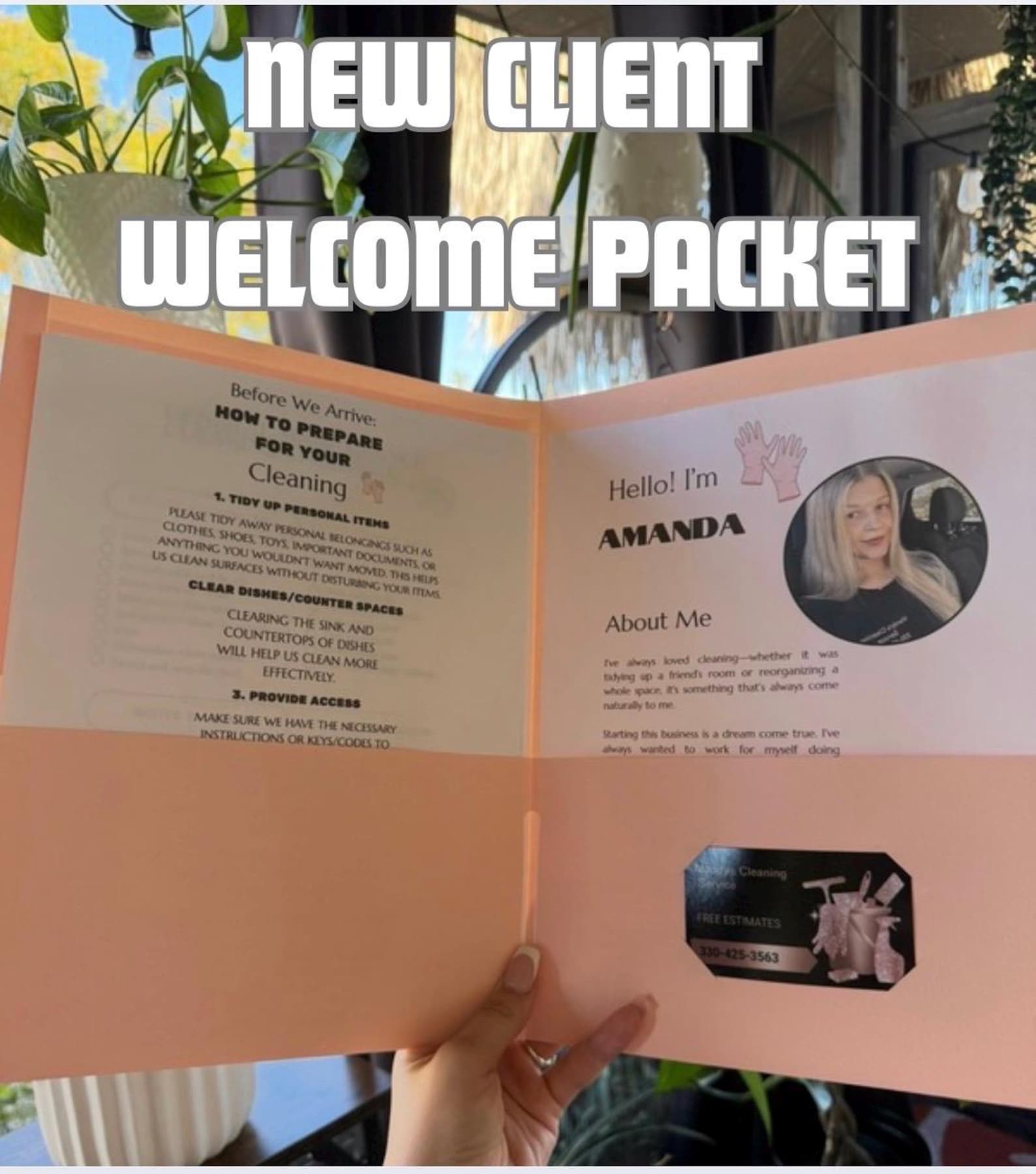 New Client Packet - Etsy