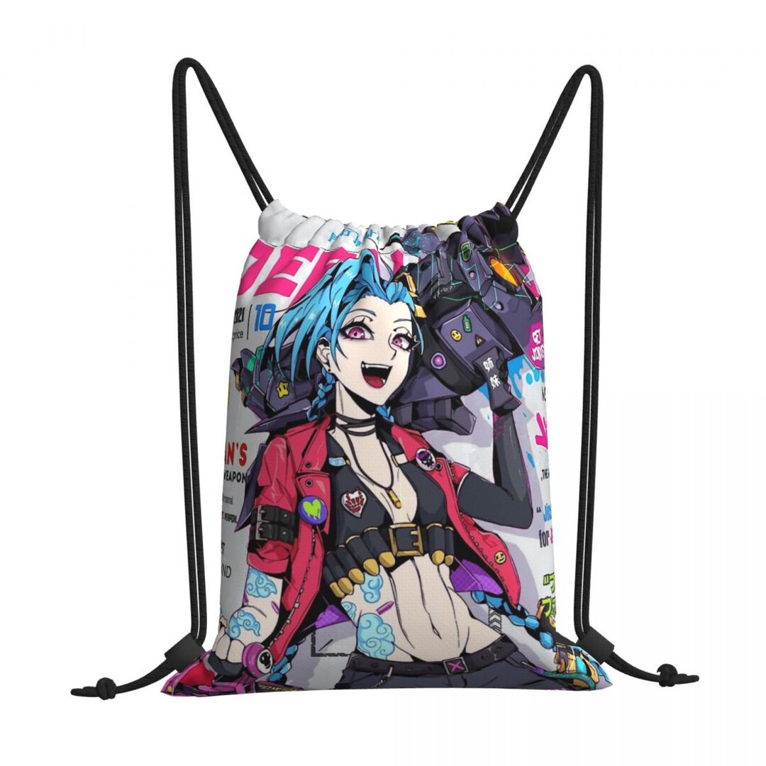 Jinx Arcane Backpack 4 - Etsy