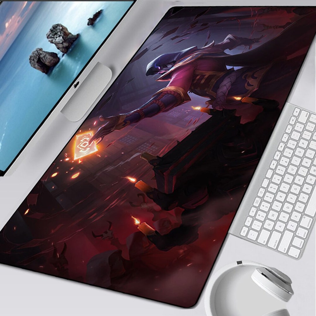 League of Legends Blood Moon Skins Mousepad Collection Pyke Shen Talon ...