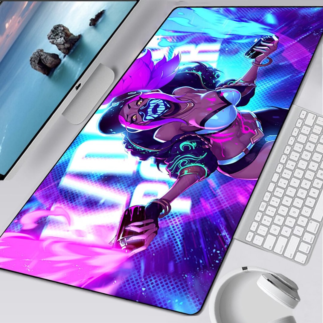 League of Legends KDA Akali Mousepad Collection All Skins Gamer Gift ...