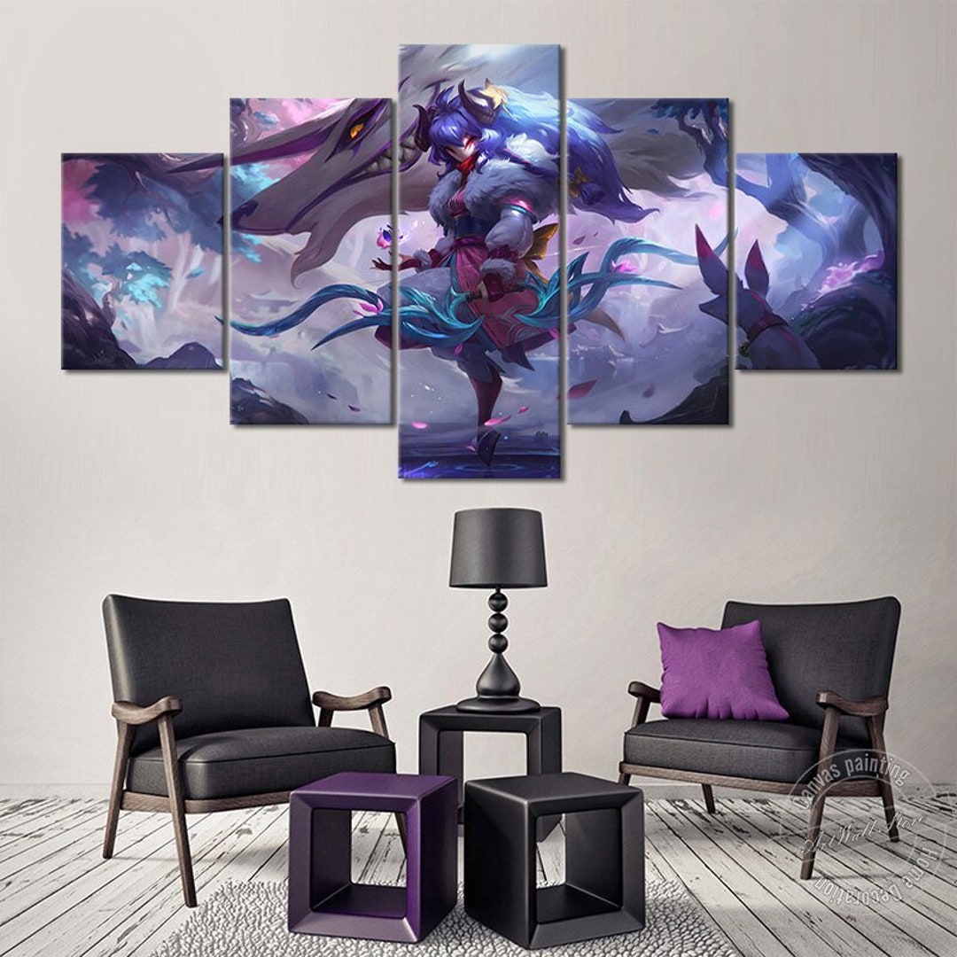 Spirit Blossom Kindred Eternal Hunters Poster Impresión digital en ...