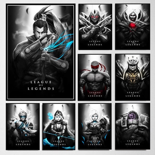 Shaco League of Legends Poster - Etsy