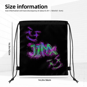 Jinx Name Backpack - Etsy