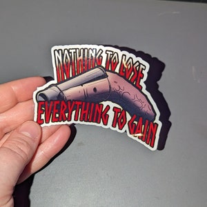 Rust Survival Game Stickers | White Gloss Sticker | Holographic Sticker ...