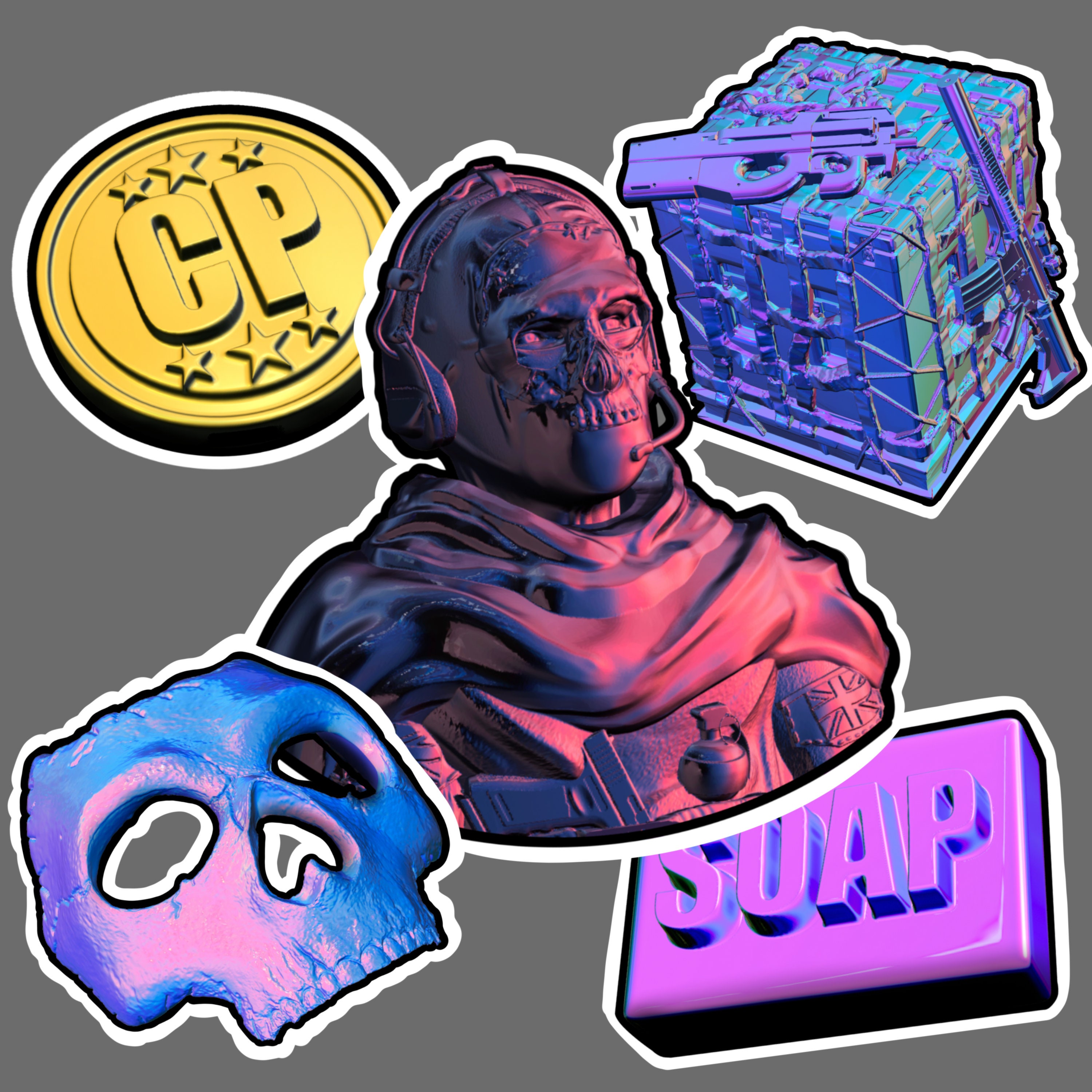 Call of duty sticker - Etsy.de