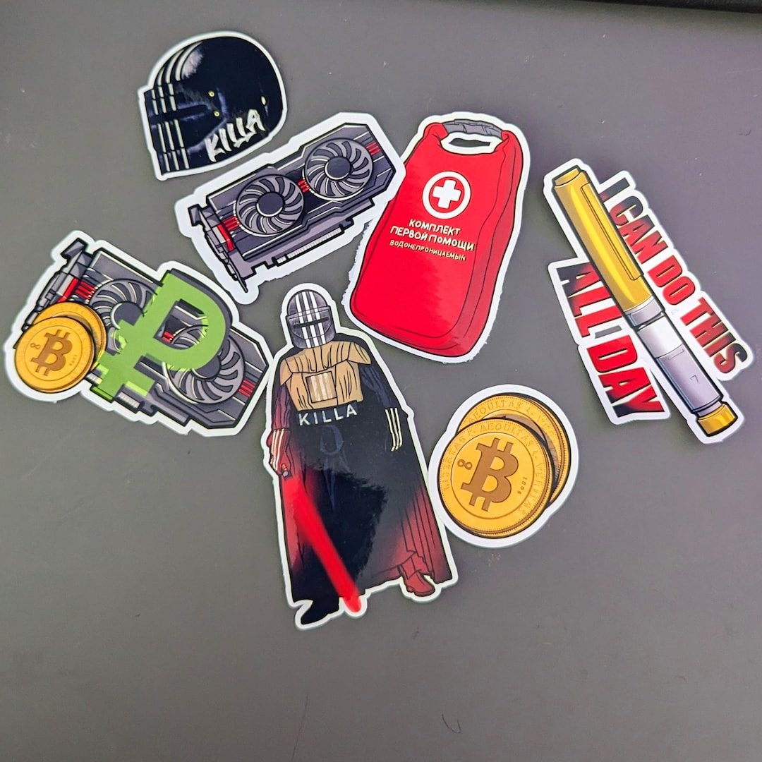 Escape From Tarkov LOOT Stickers Pack | EFT | White Gloss Sticker ...