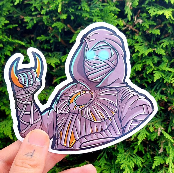 Moon Knight Sticker I Glossy Sticker Decal I Gift Idea I - Etsy