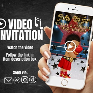 Boxing Baby Shower - Etsy