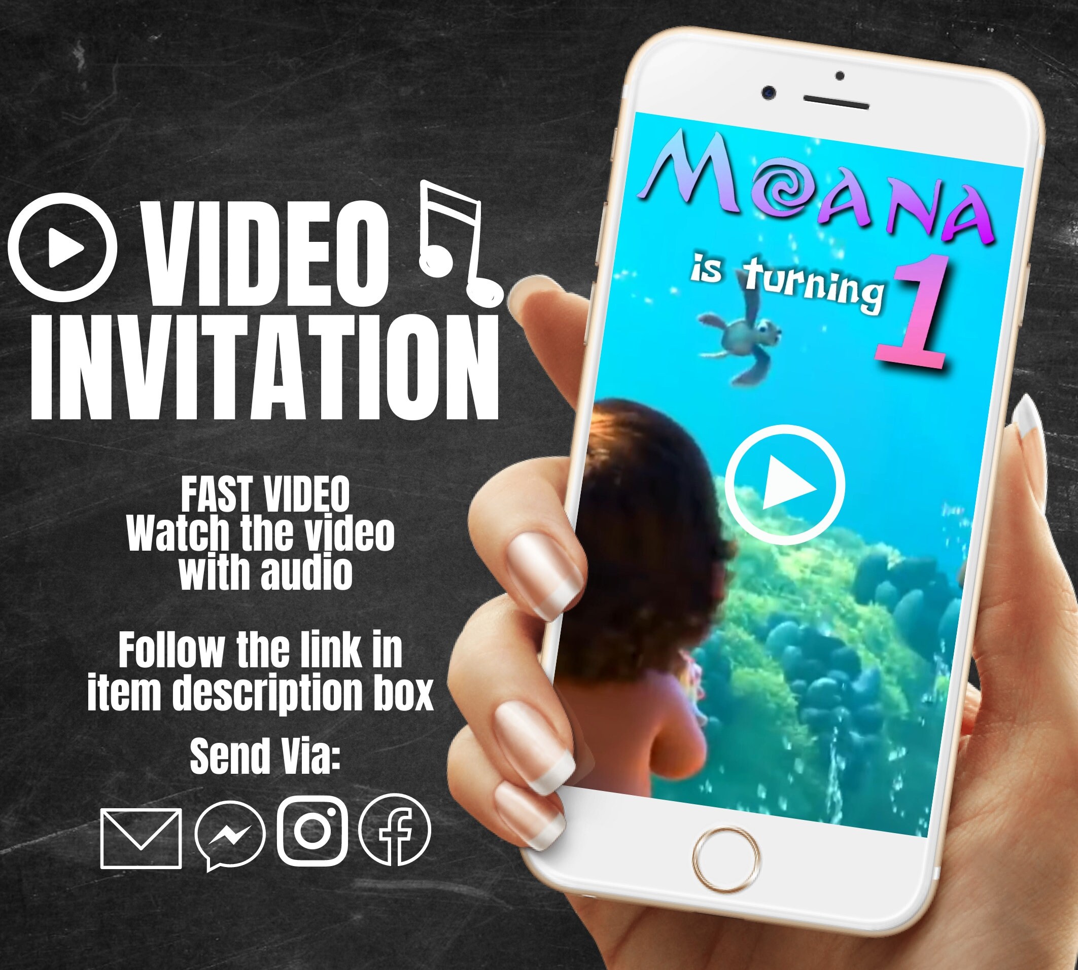 Animated Invitation Birthday Video Invitationbirthday - Etsy