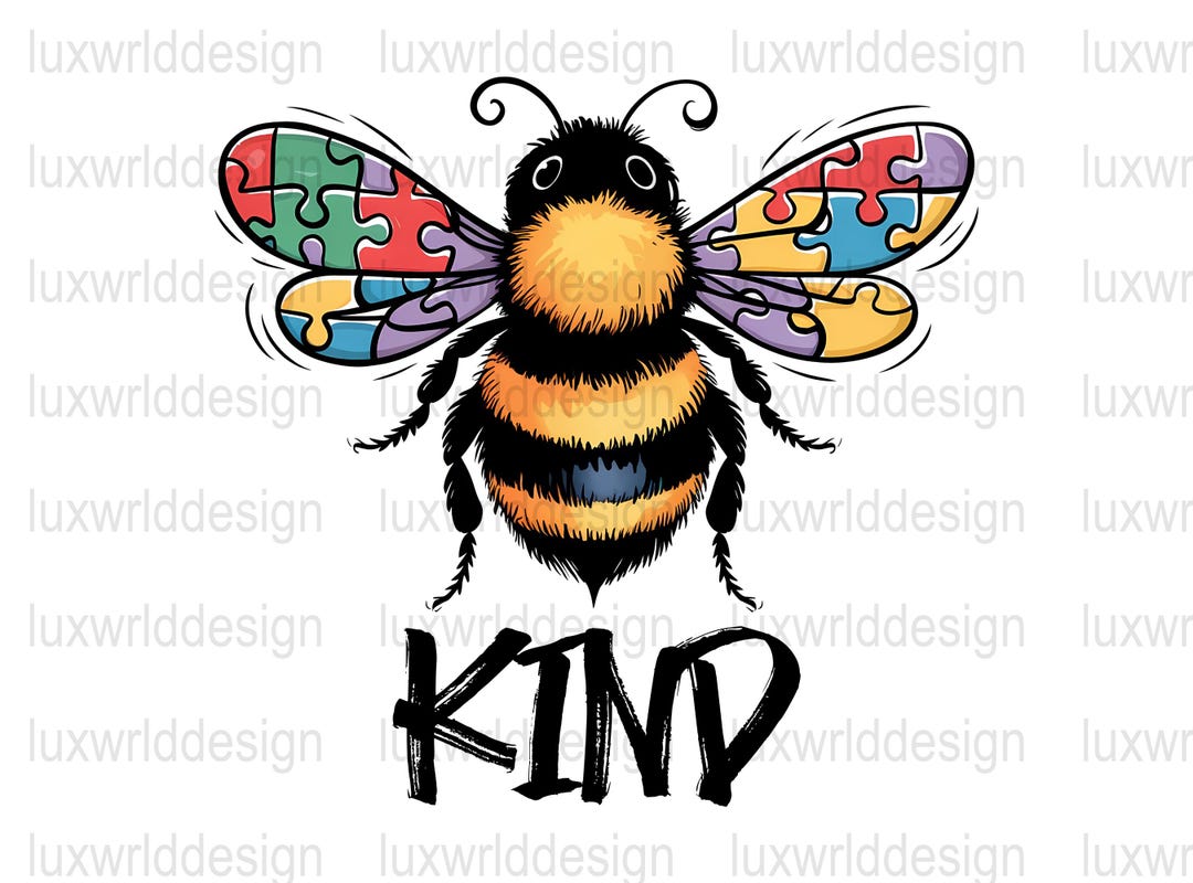Autism Kind Bee PNG | Autism Png | Autism Awareness Png | Autism ...