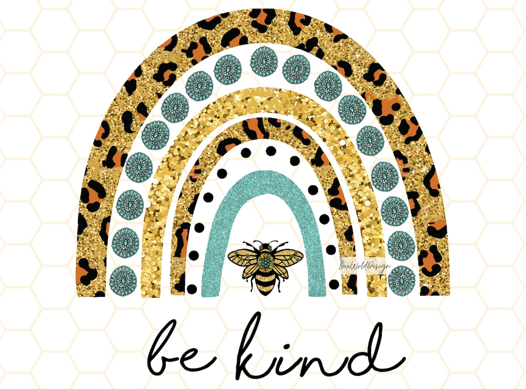Be Kind Bee PNG | Kindness Png | Be Kind | Sublimation Design | Digital ...