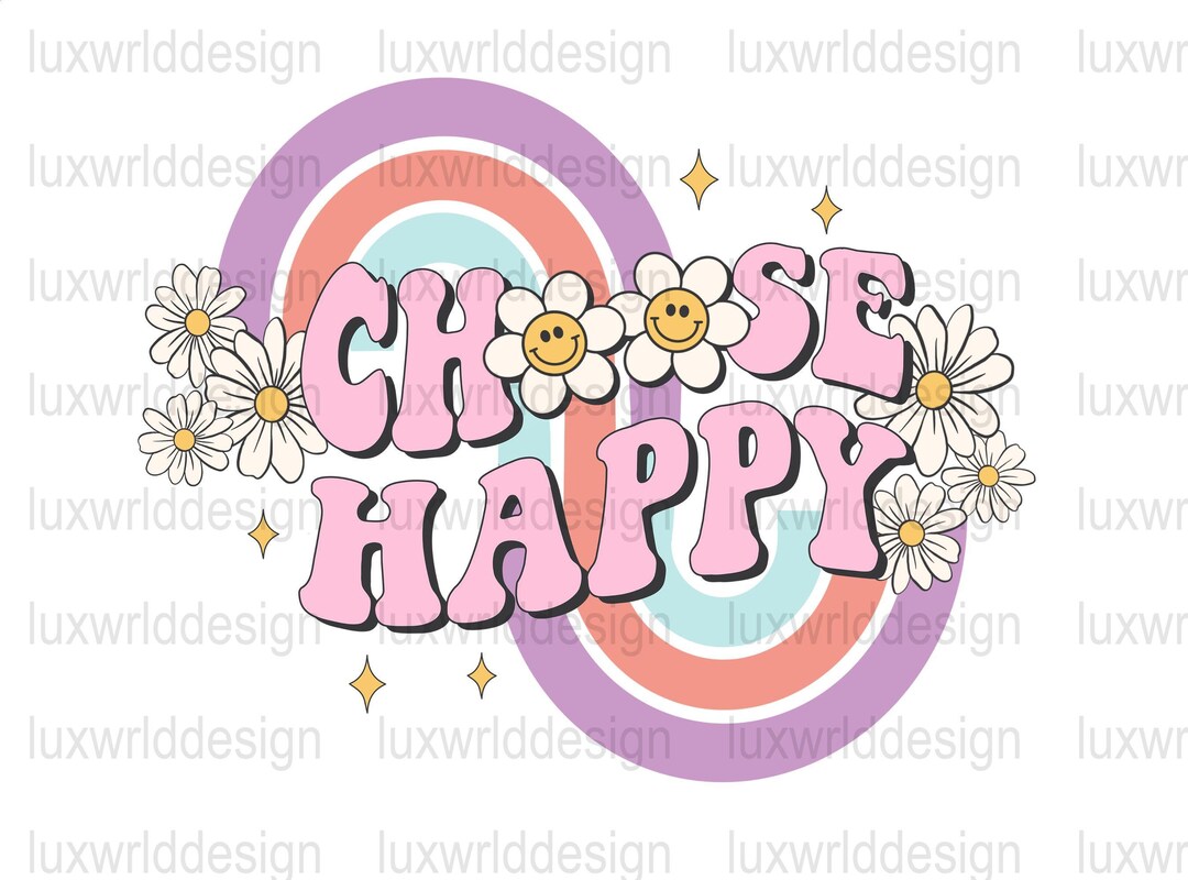 Choose Happy PNG | Positive Png | Mental Health Png | Positive Quotes ...