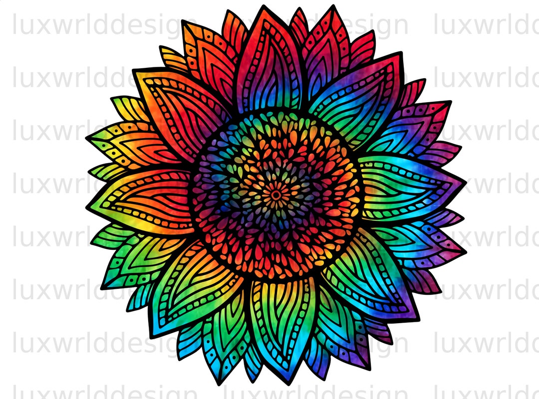 Multicolor Sunflower PNG | Sunflower Png | Western Sunflower Png ...