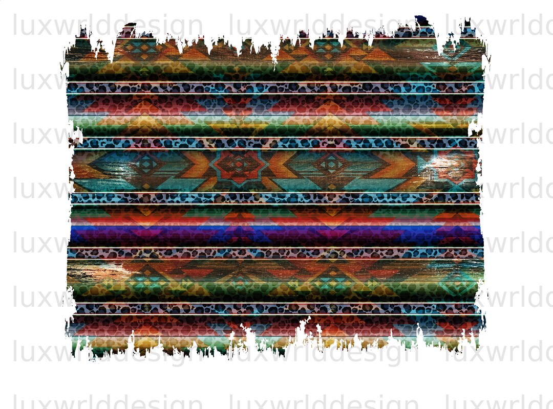 Aztec Multicolor Cowhide Background PNG | Western Background Png ...