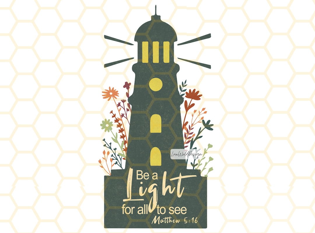 Be a Light for All to See PNG | Faith Clipart | Bible Verse Png ...