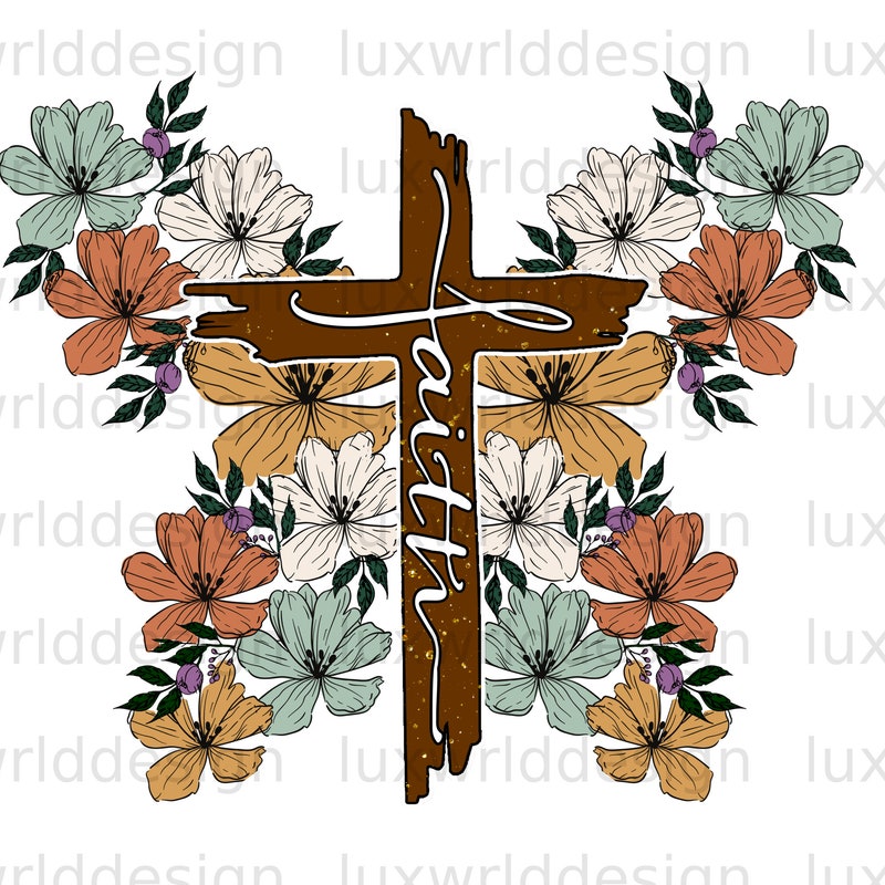Faith Women Clipart - Etsy