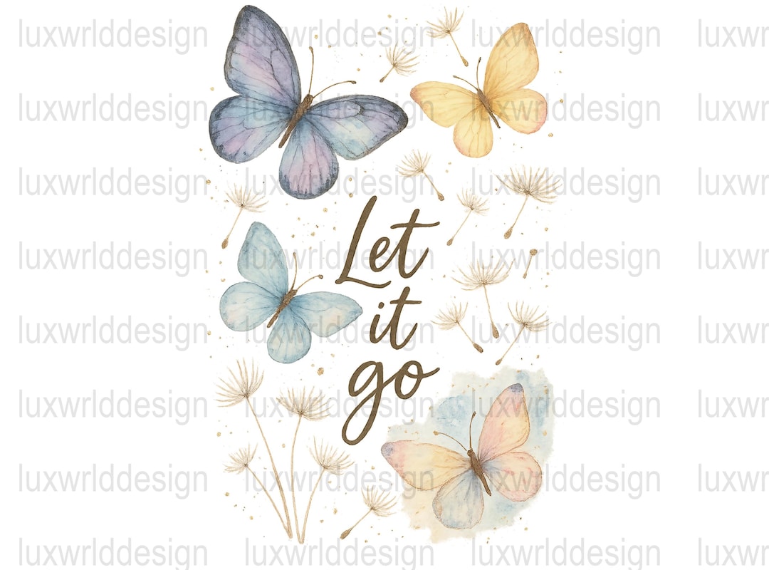 Let It Go PNG | Dandelion Png | Dandelion Blowing Png | Mental Health ...