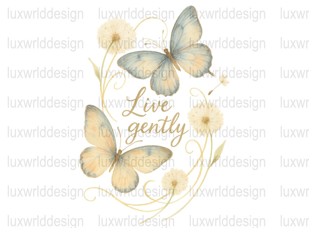 Live Gently PNG | Dandelion Png | Dandelion Blowing Png | Mental Health ...