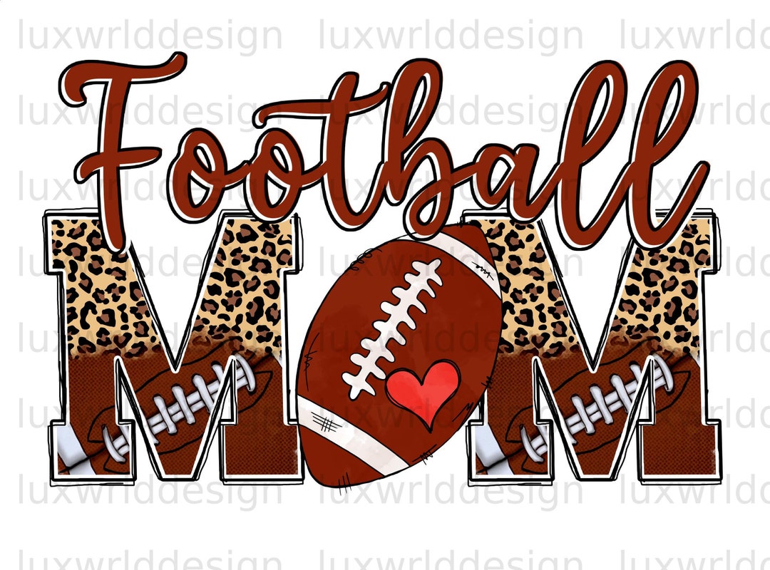 Football Mom PNG | Football Clipart | Football Png | Football Game ...
