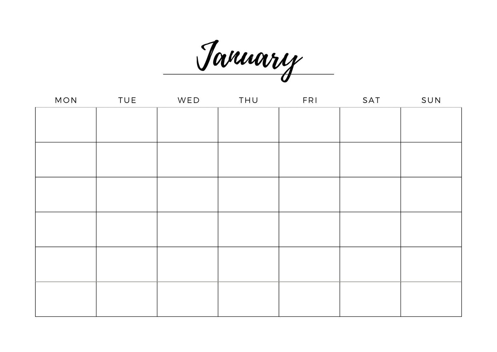Time Table Template | Time Table | Weekly Calendar - Etsy